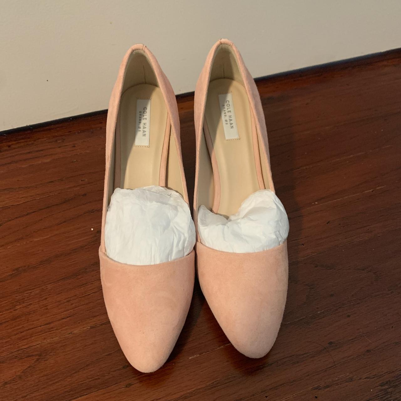 Cole Haan Women's Pink Courts | Depop