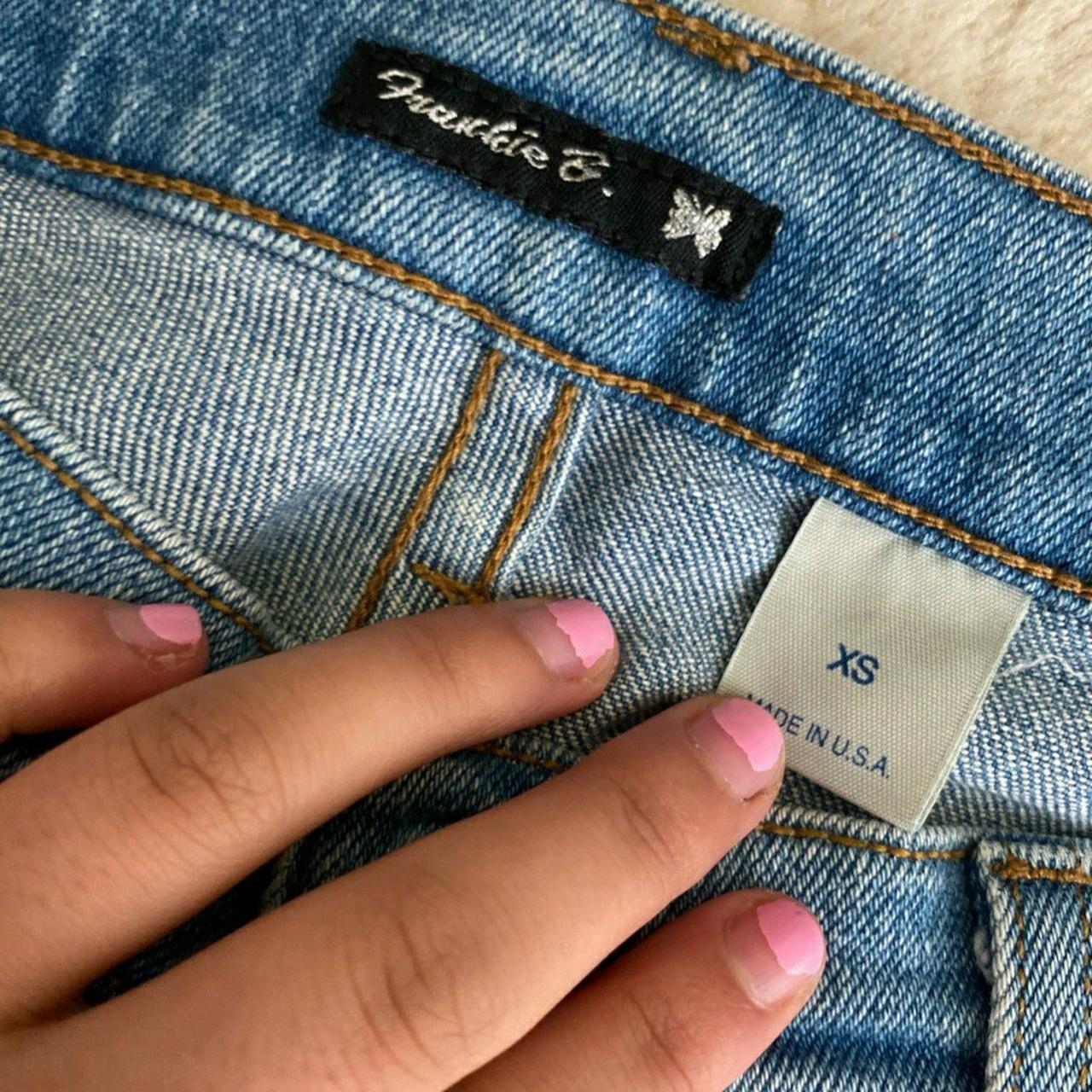 Frankie b y2k Britney spears low rise jeans size xs... | Depop