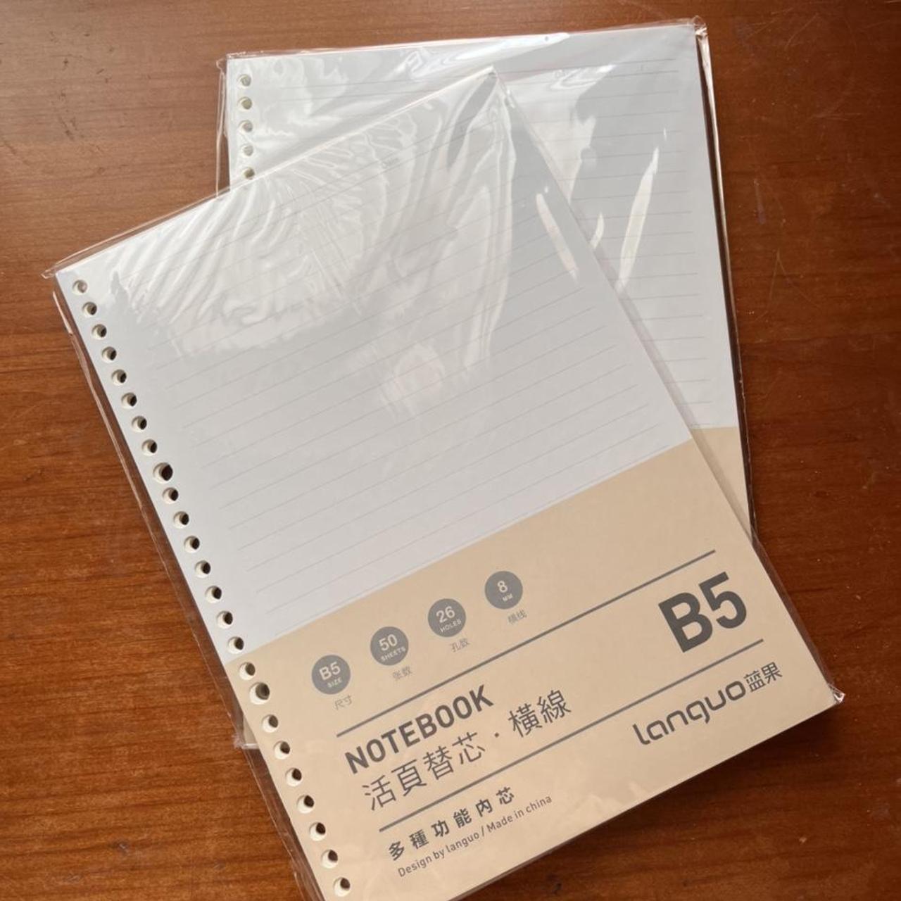 B5 liked writing paper perfect for studying,... - Depop