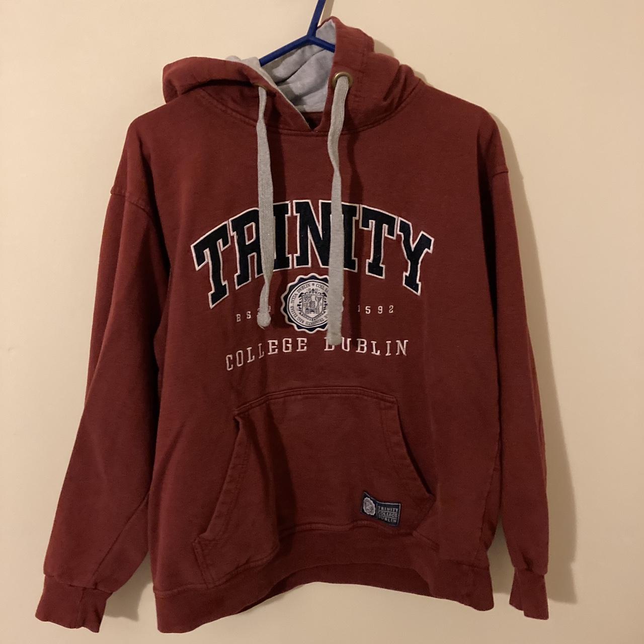 Vintage Trinity College Dublin Hoodie - label says L... - Depop