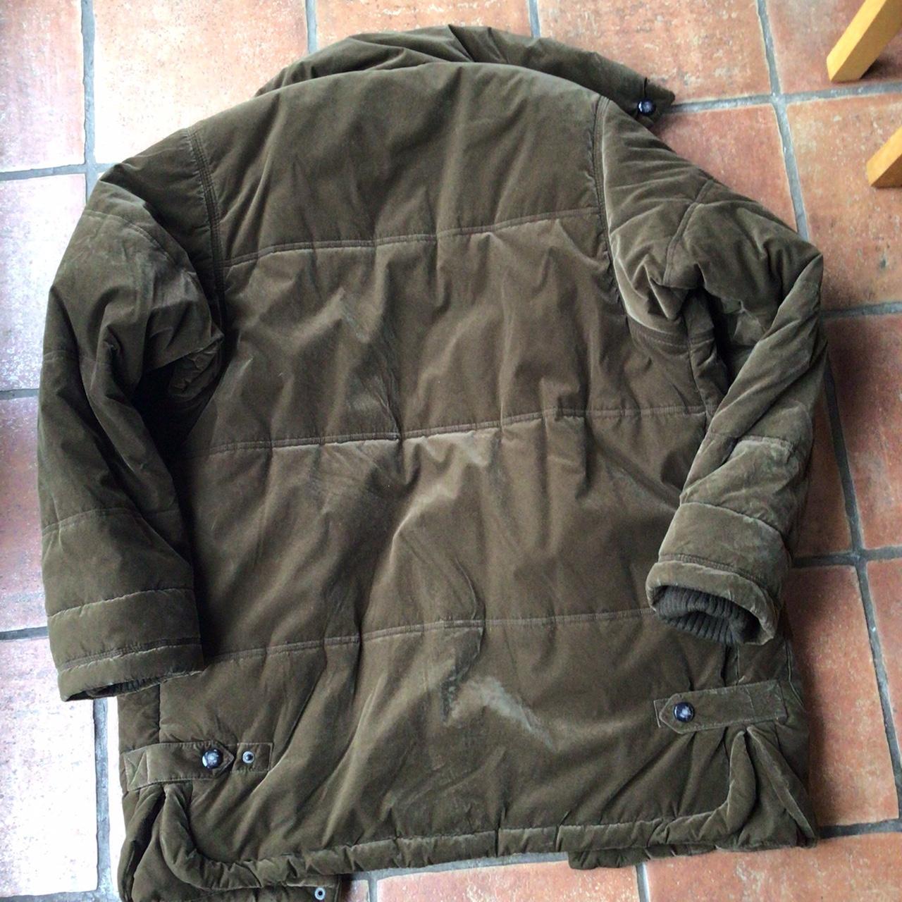 Womens green padded jacket Damo outdoors Roomy size 10 - Depop