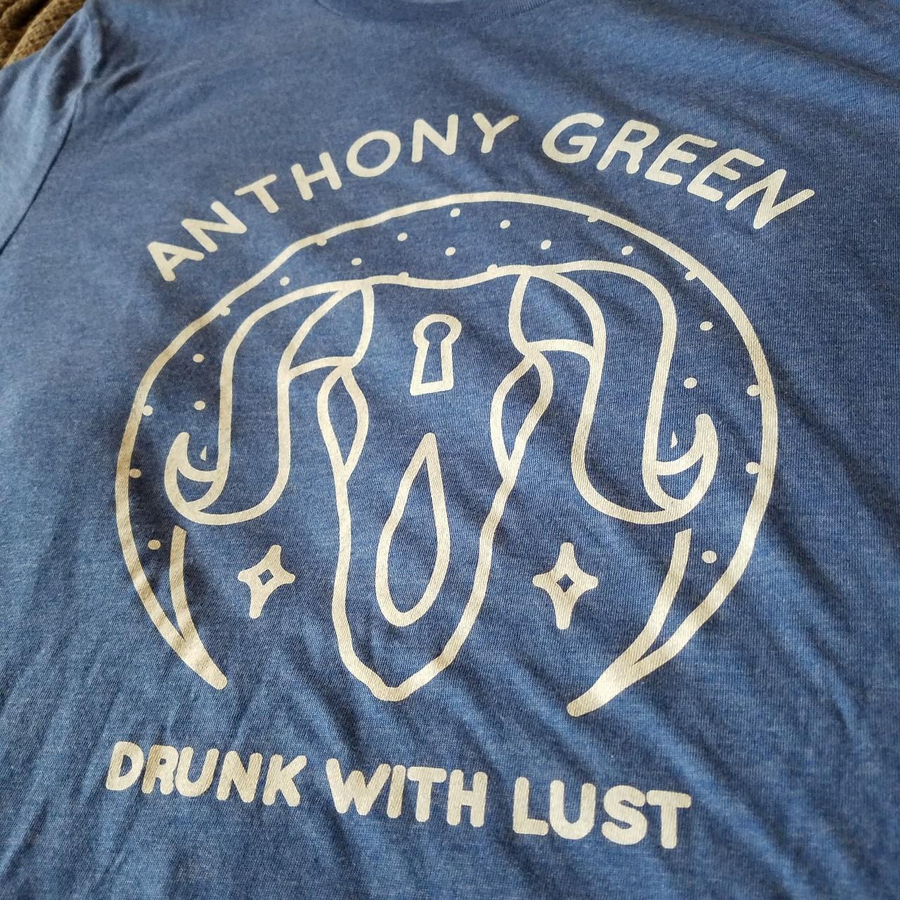 Anthony Green - 'Drunk with Lust' tee; never worn.... - Depop