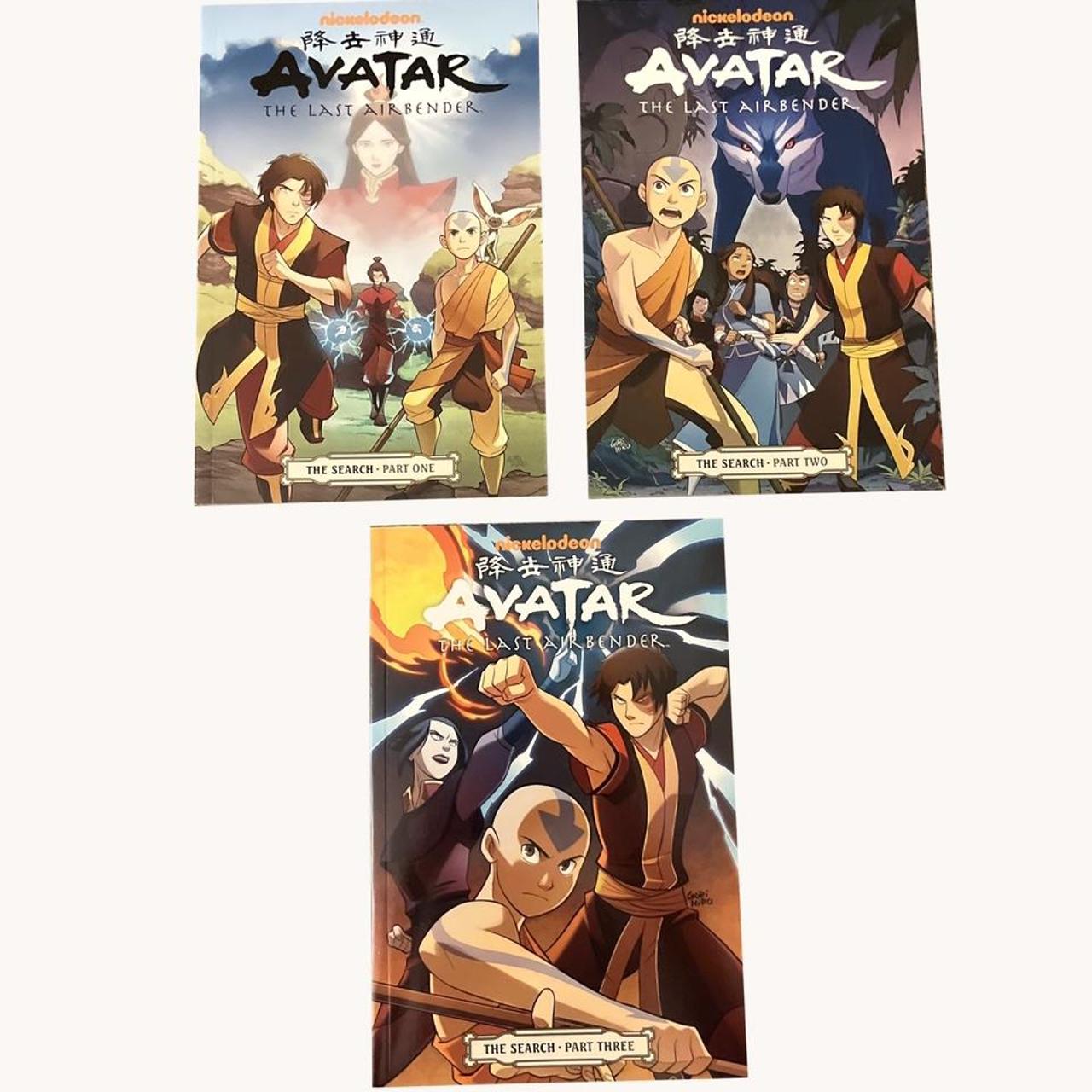 Avatar The Lost Airbender 3 Set Graphic... - Depop