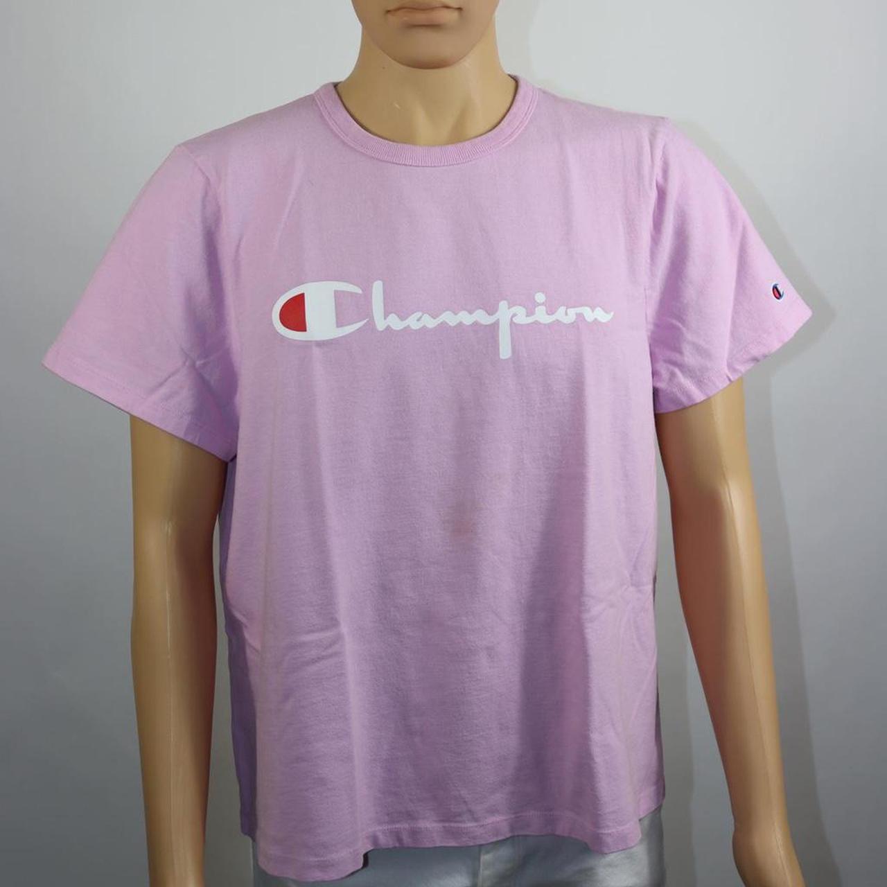 Pink Champion Tee {$10} ⭐️ FREE SHIPPING ON ALL... - Depop