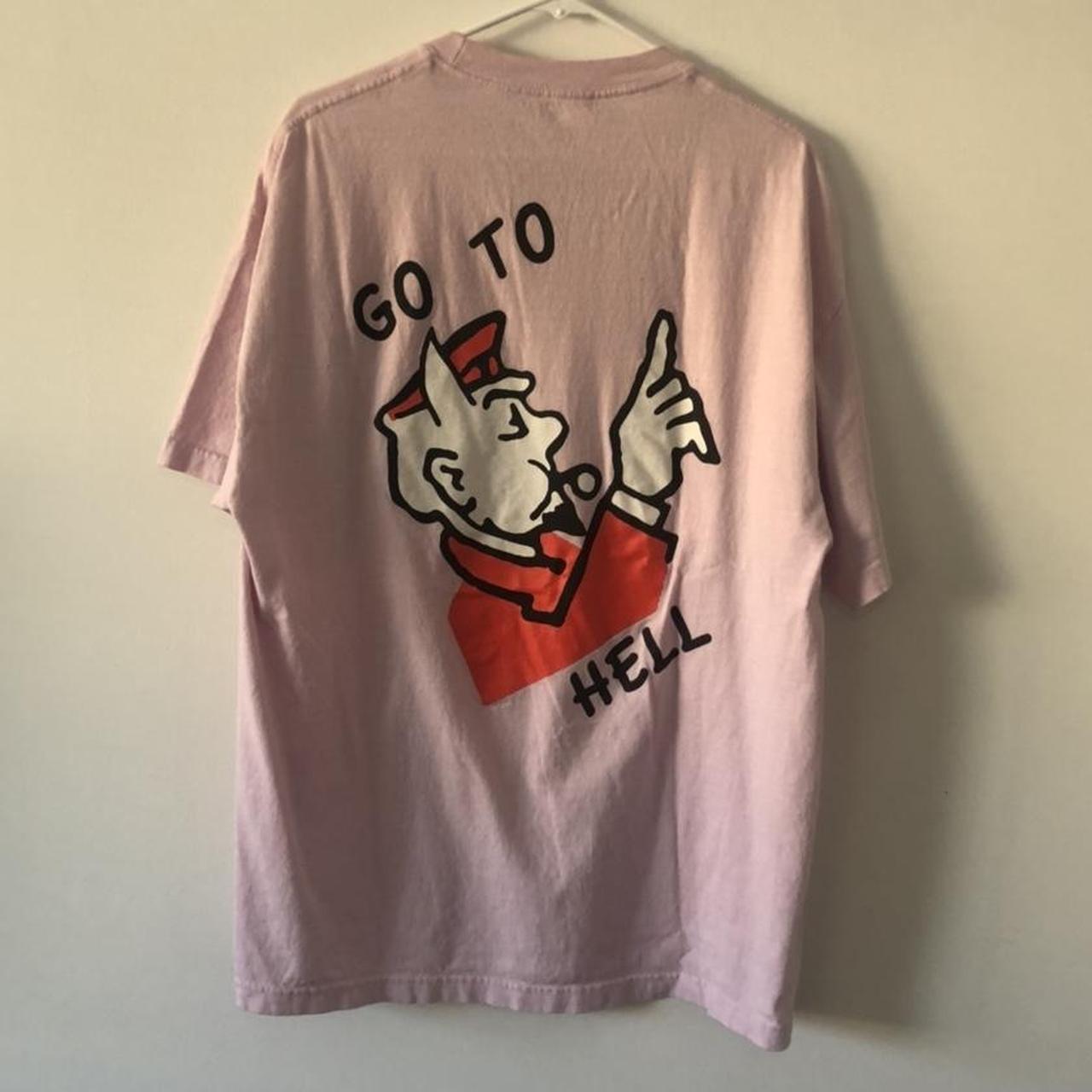 Superrradical Go To Hell Tee Size XL 8/10 Good... - Depop