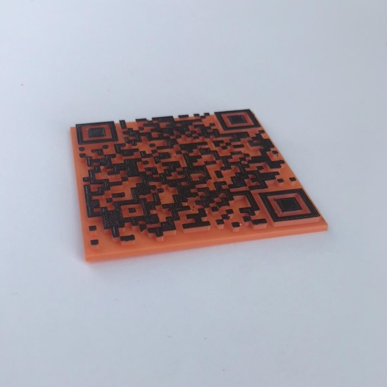 3D Printed Scanable Rick Roll QR Code!! Easily... - Depop