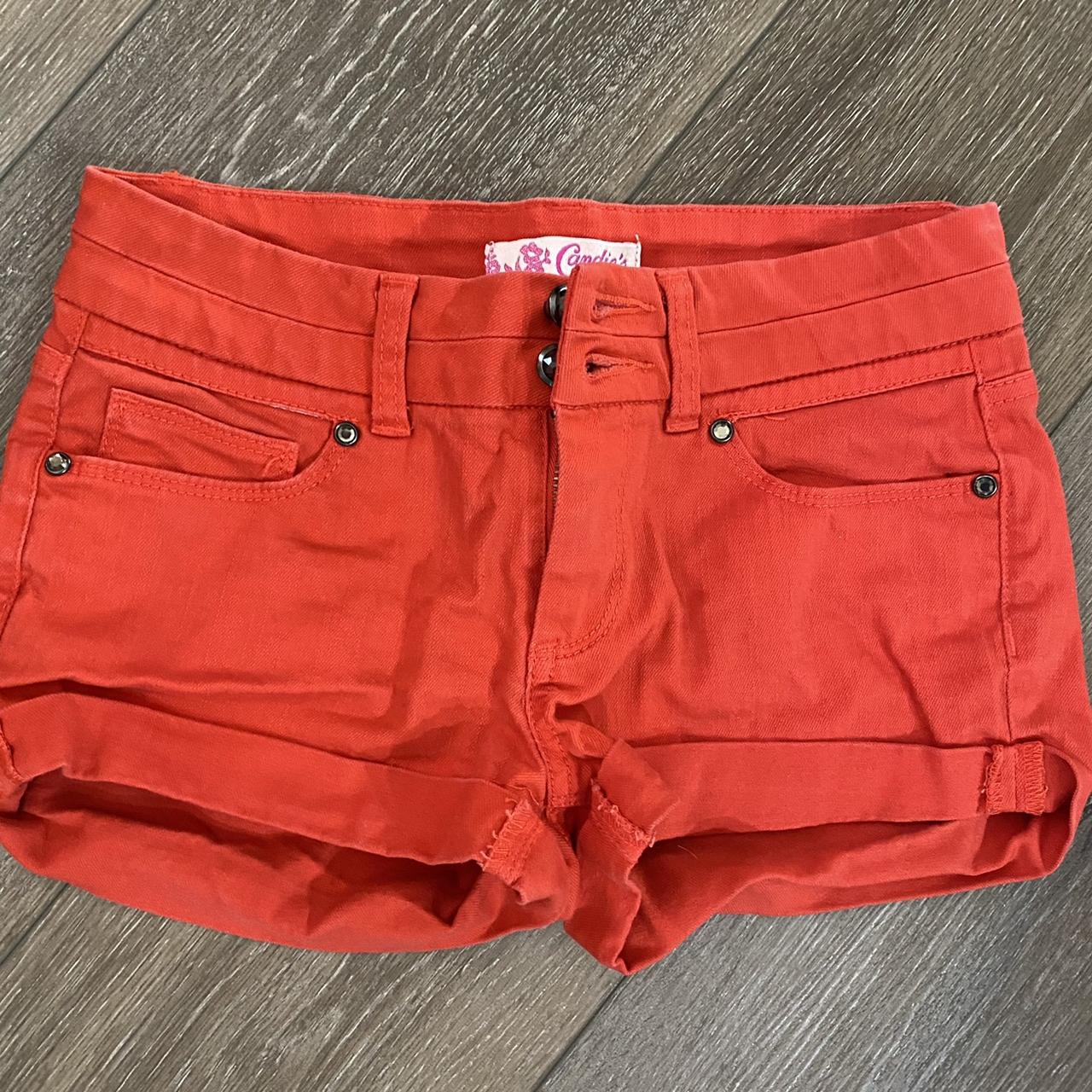 Candies Red short shorts. Like new. Too small for... - Depop