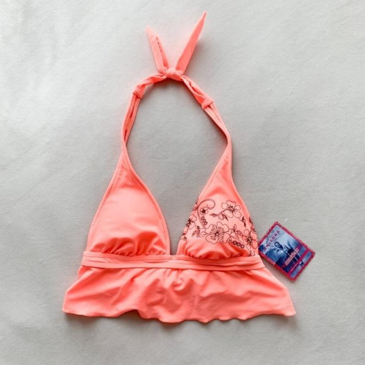 Women's Pink and Orange Bikinis-and-tankini-sets | Depop
