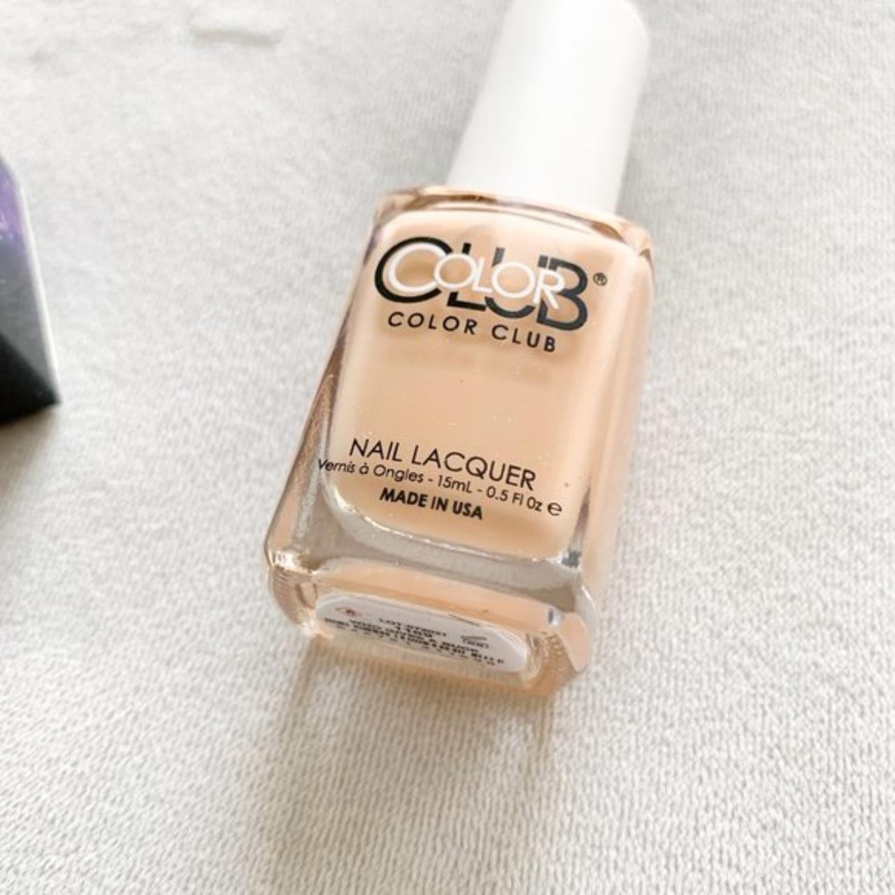 Sephora Cream and White Nails | Depop