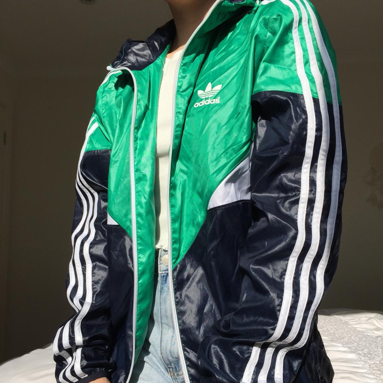 Unisex Adidas rain jacket 🌻 Brand new, in great... - Depop