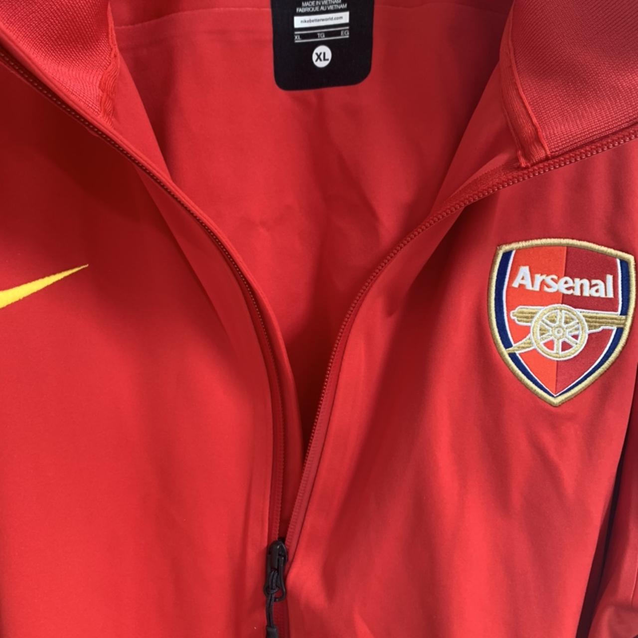 Nike, Arsenal sports Jacket Red XL Never worn and... - Depop