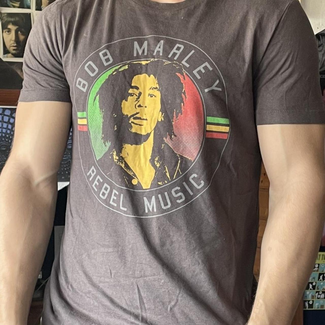 Gap Bob Marley t shirt, rebel music man We are... - Depop