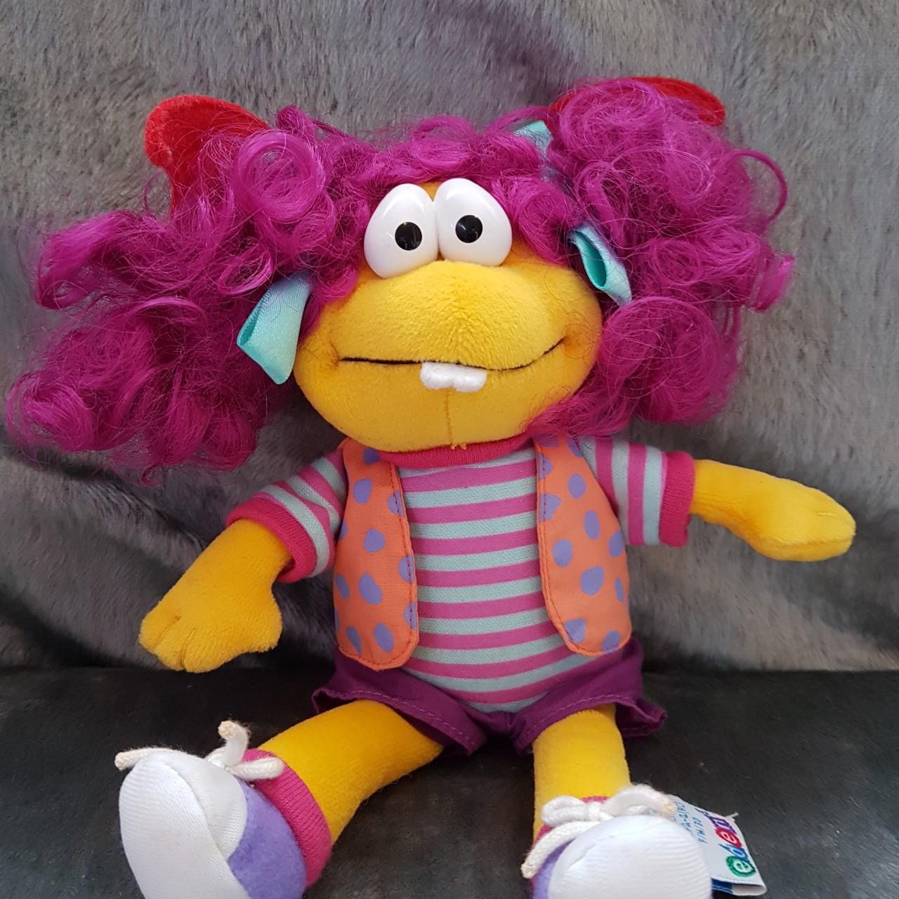 Vintage 1999 wimzies house plush cinar . Used so in... - Depop