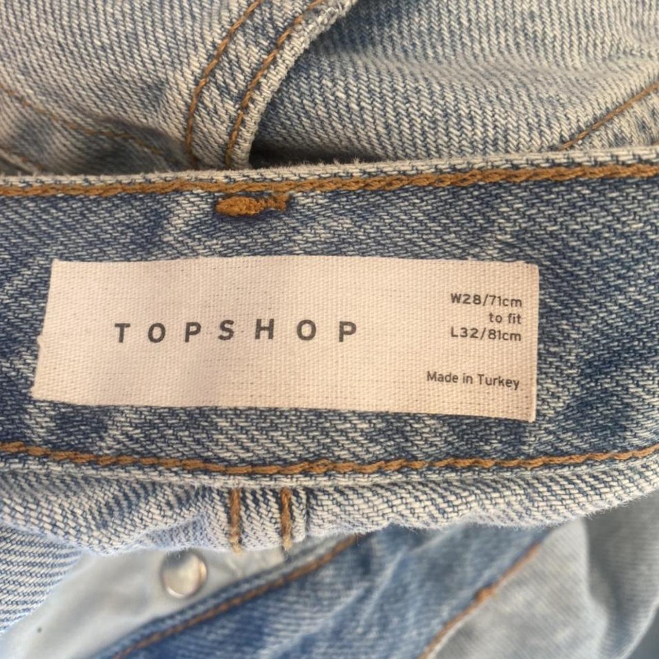 Blue flared jeans, fit really comfortably and have... - Depop
