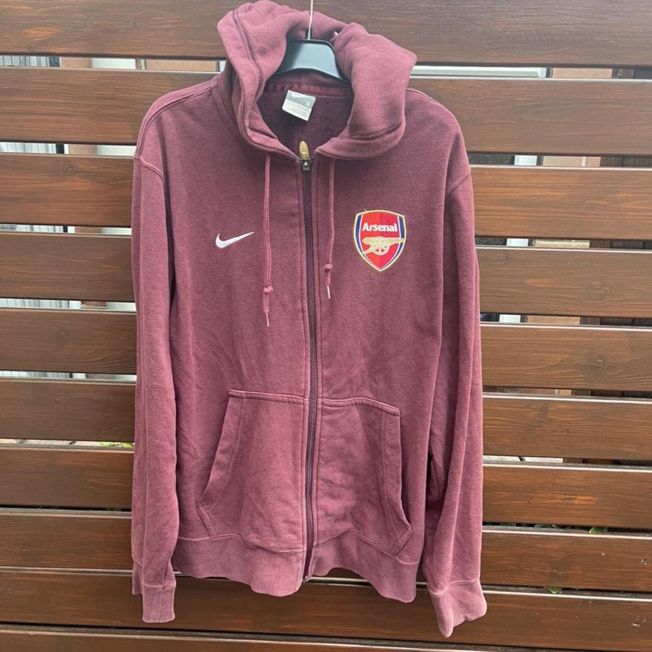 Vintage Arsenal zip up hoodie, perfect for the og... - Depop