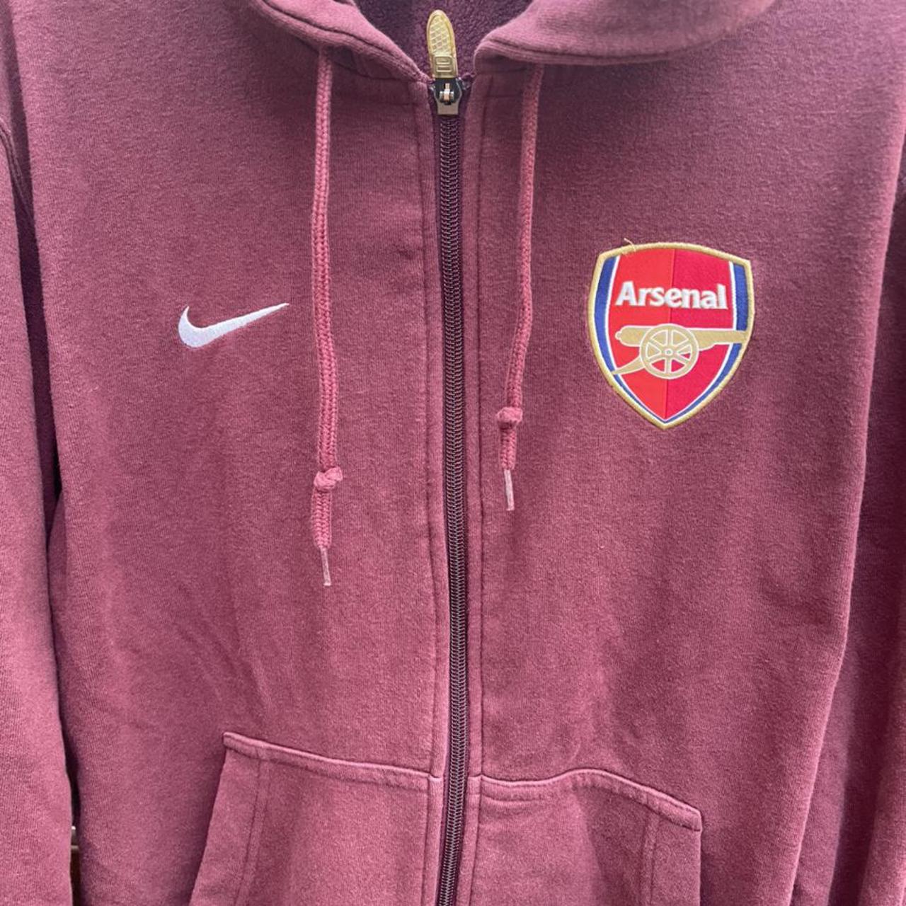 Vintage Arsenal zip up hoodie, perfect for the og... - Depop