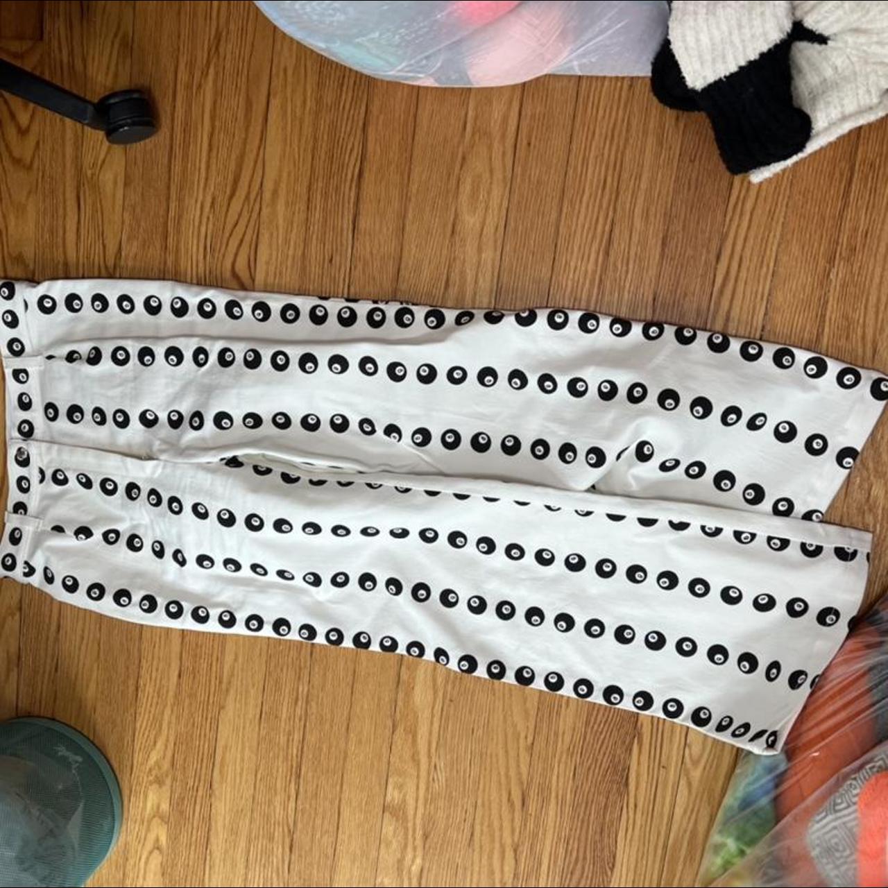 Rose cut clothing rusty cuts 8 ball pants Size... - Depop