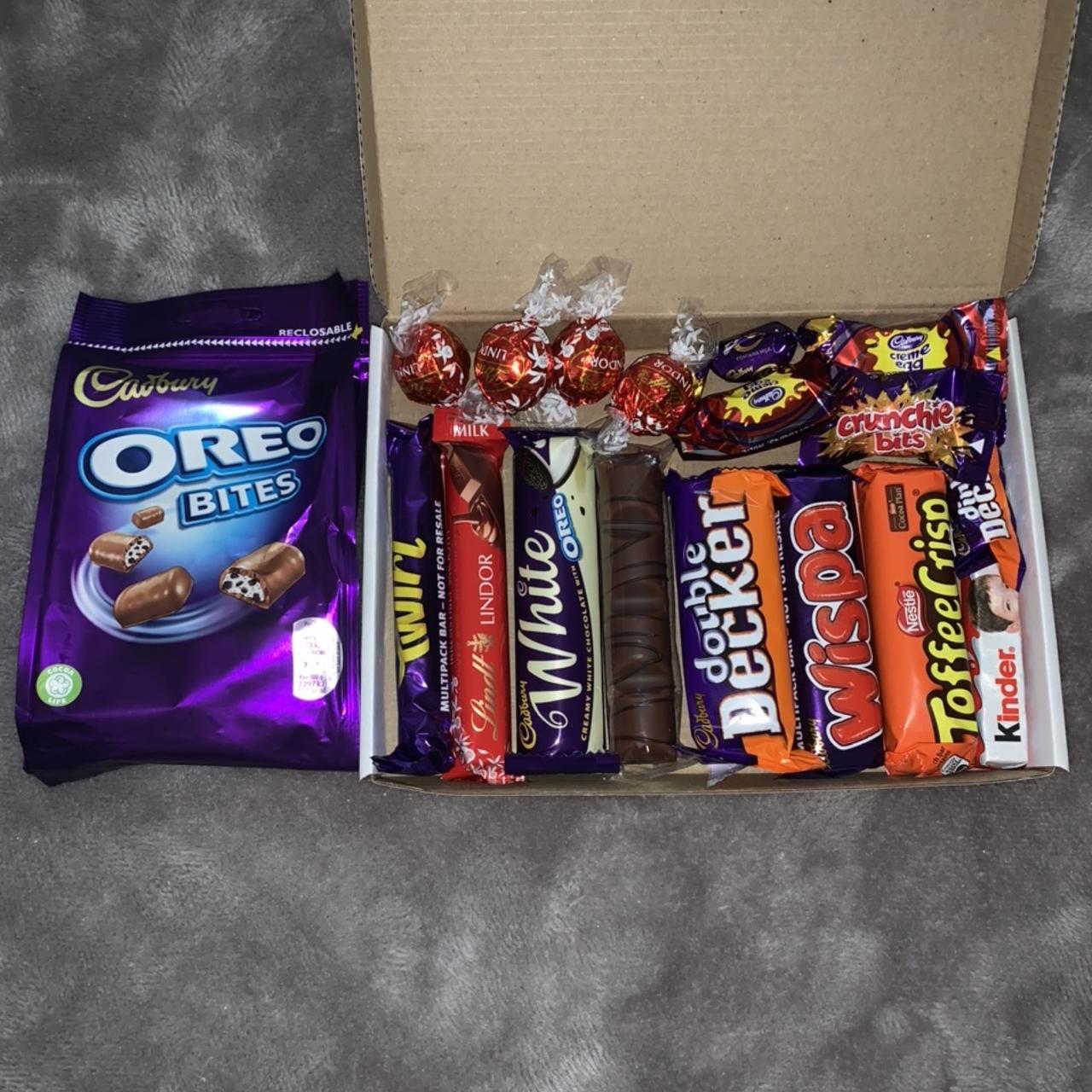 Chocolate box includes 8 chocolate bars & mini... - Depop