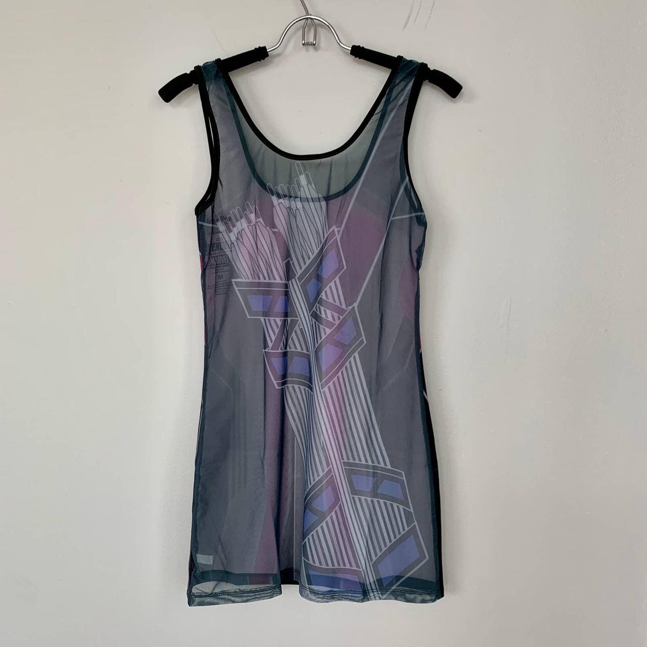 Marvel x WeLoveFine Avengers Hawkeye Mesh Back Tunic... - Depop