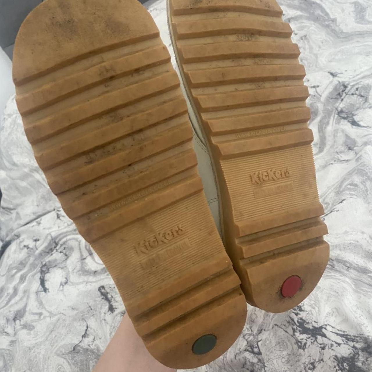 Kickers Women's White Footwear | Depop