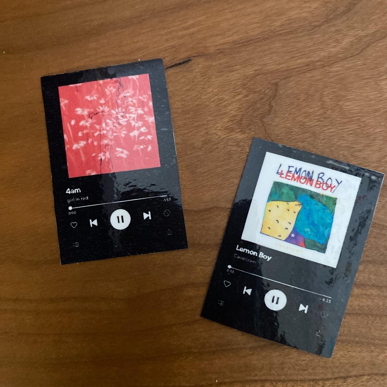 Custom Spotify playing preview stickers! DM me your... - Depop