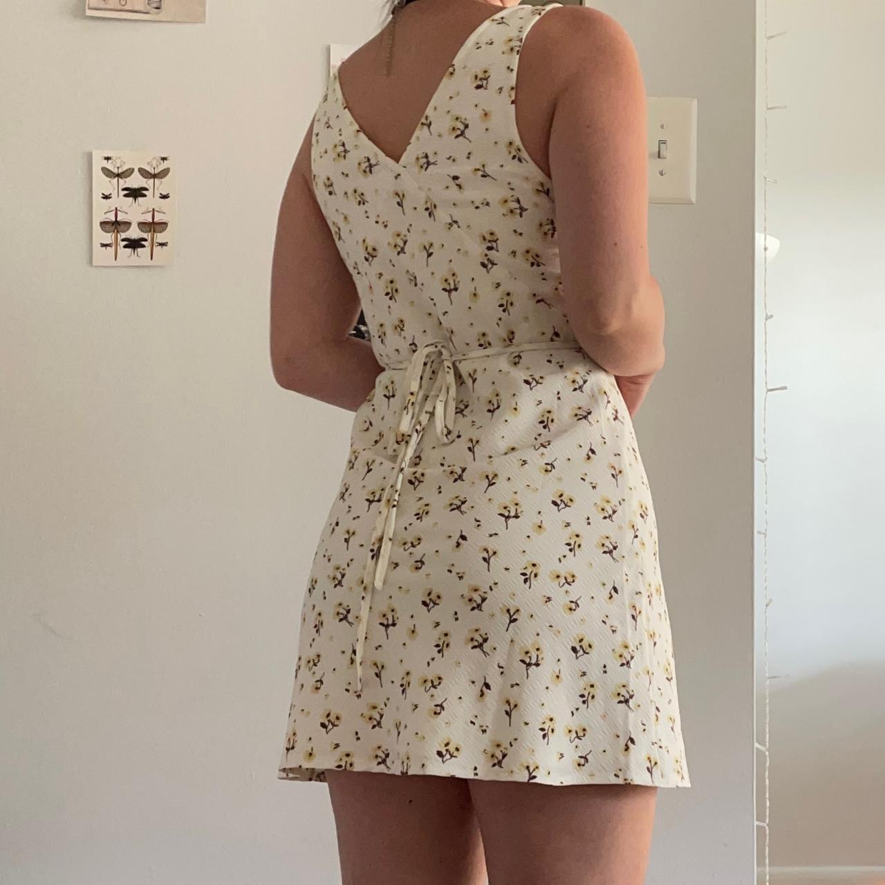 cute floral princess polly mini dress 🌿📻 only worn... - Depop