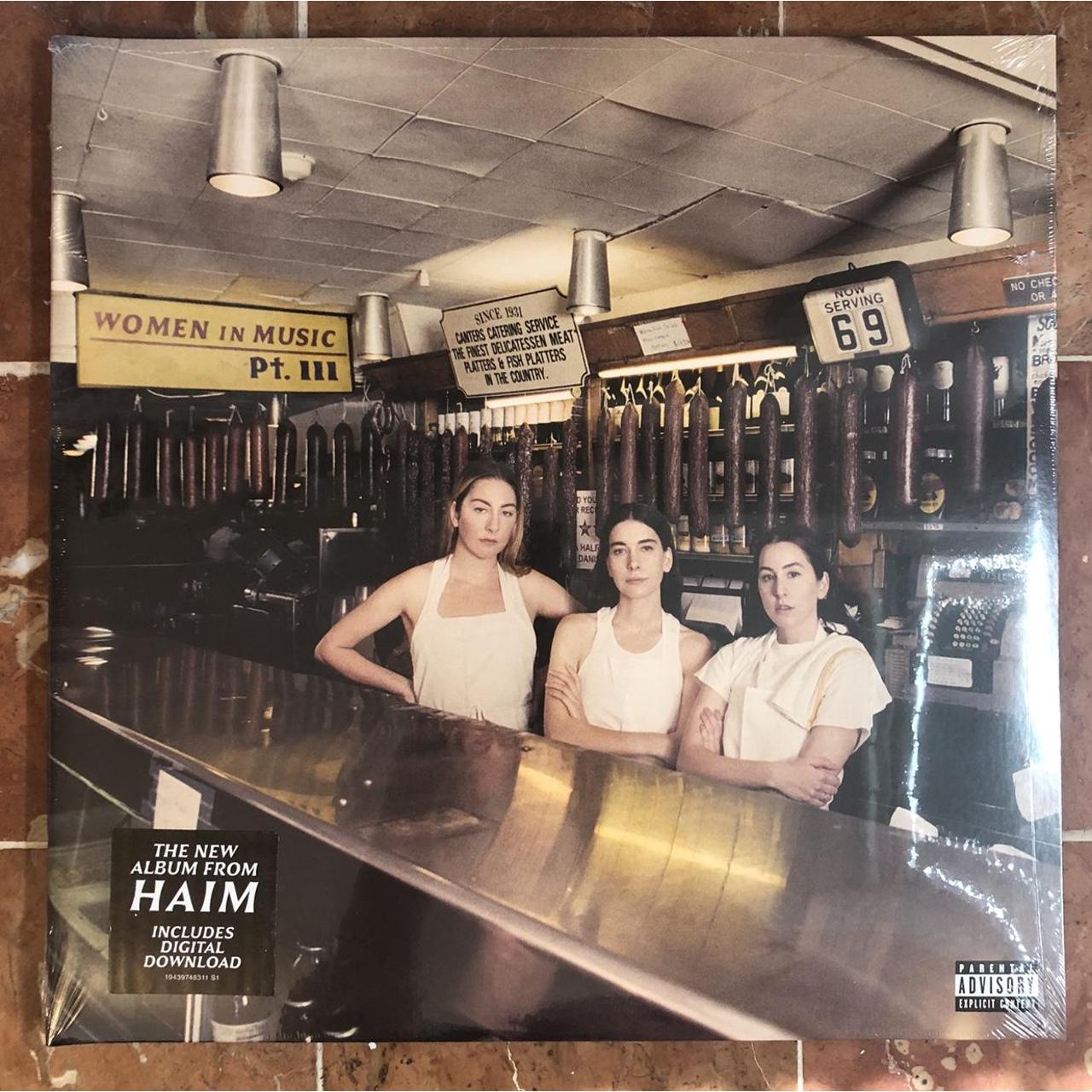 HAIM Women in Music Pt. III Vinyl. Brand new,... - Depop