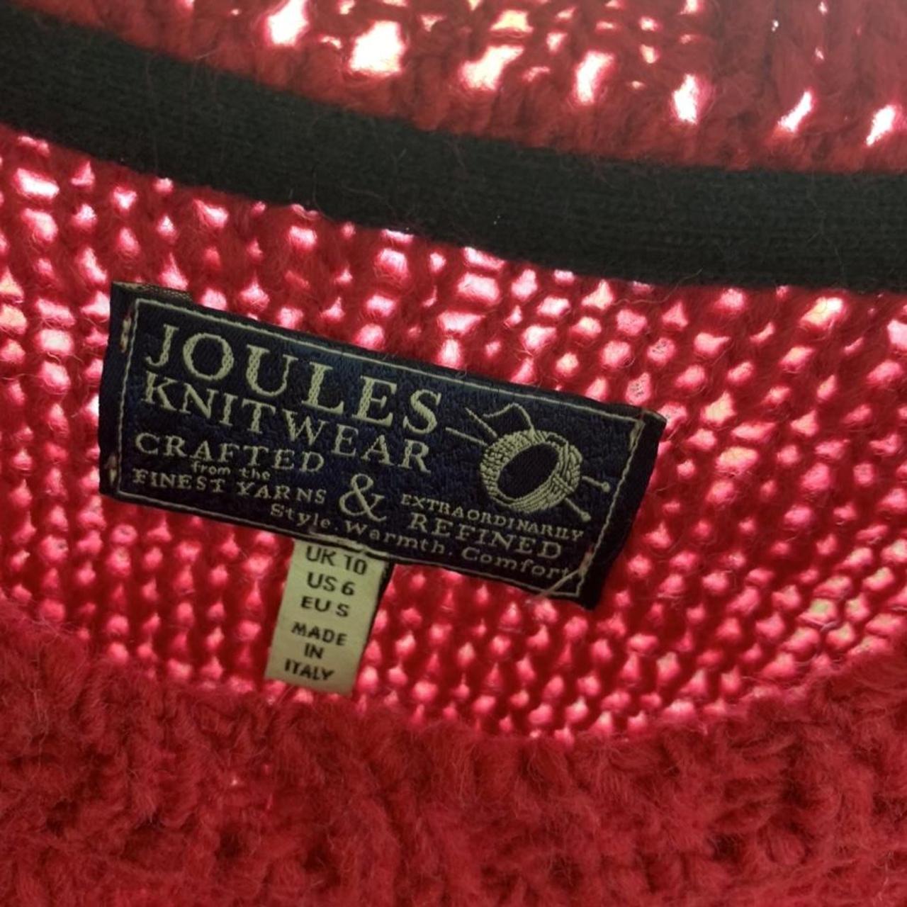 Joules Women's Red Jumper | Depop