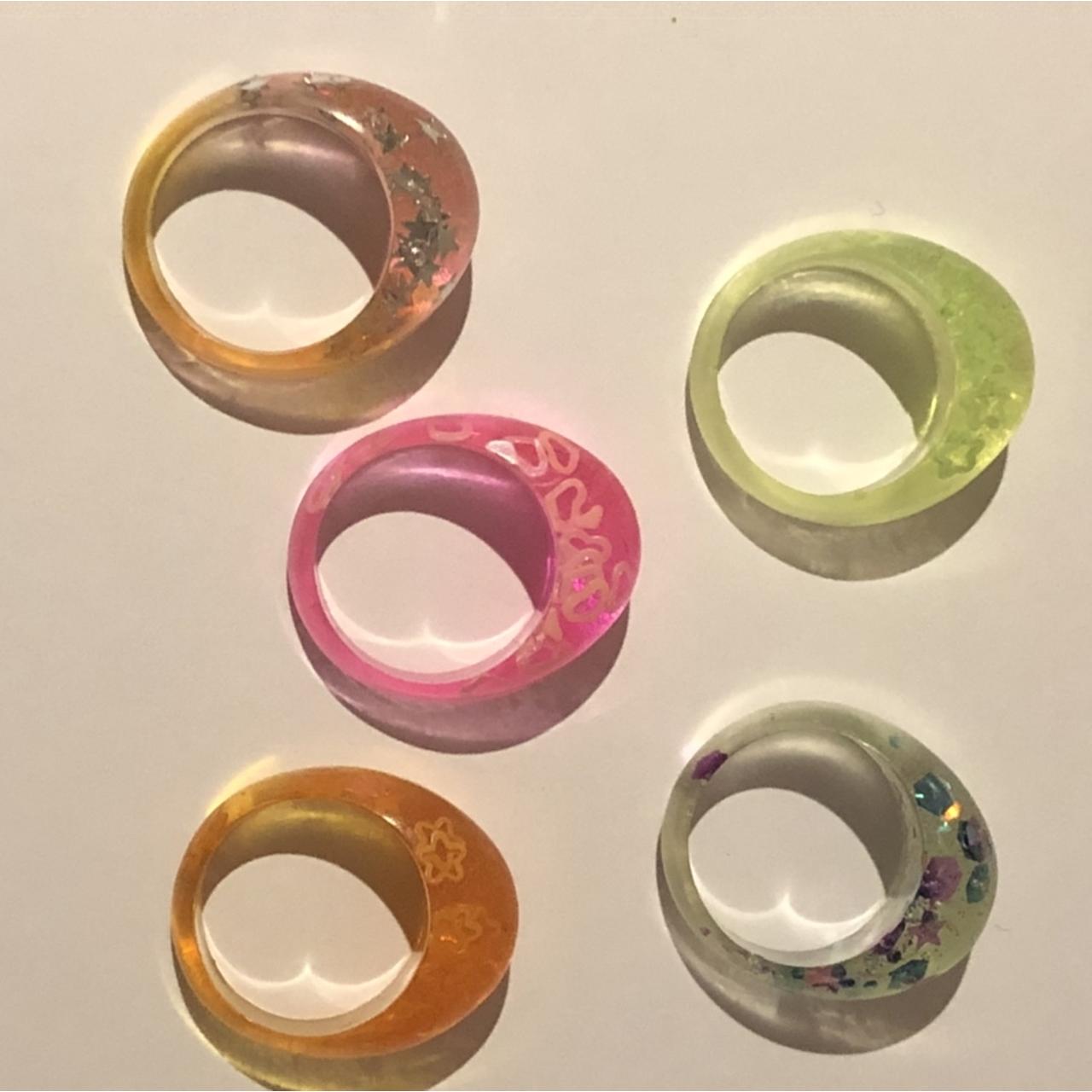 THE ACID COLLECTION Miranda ring Cutest neon pink... - Depop