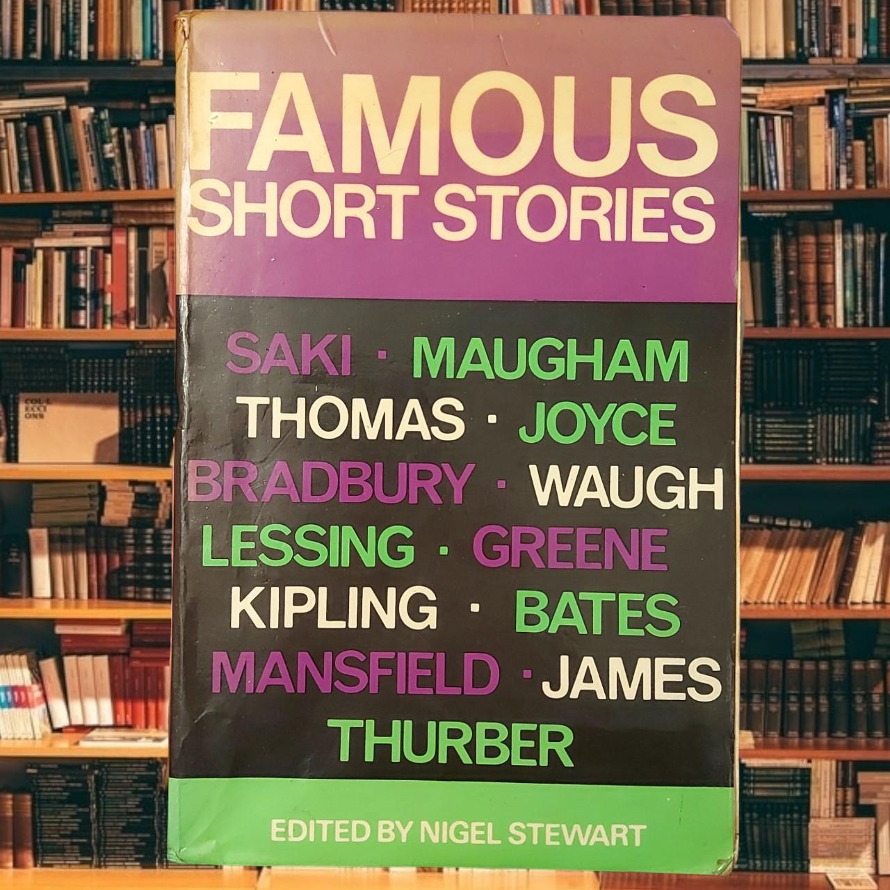 Famous short stories Paperback anthology 1974... - Depop