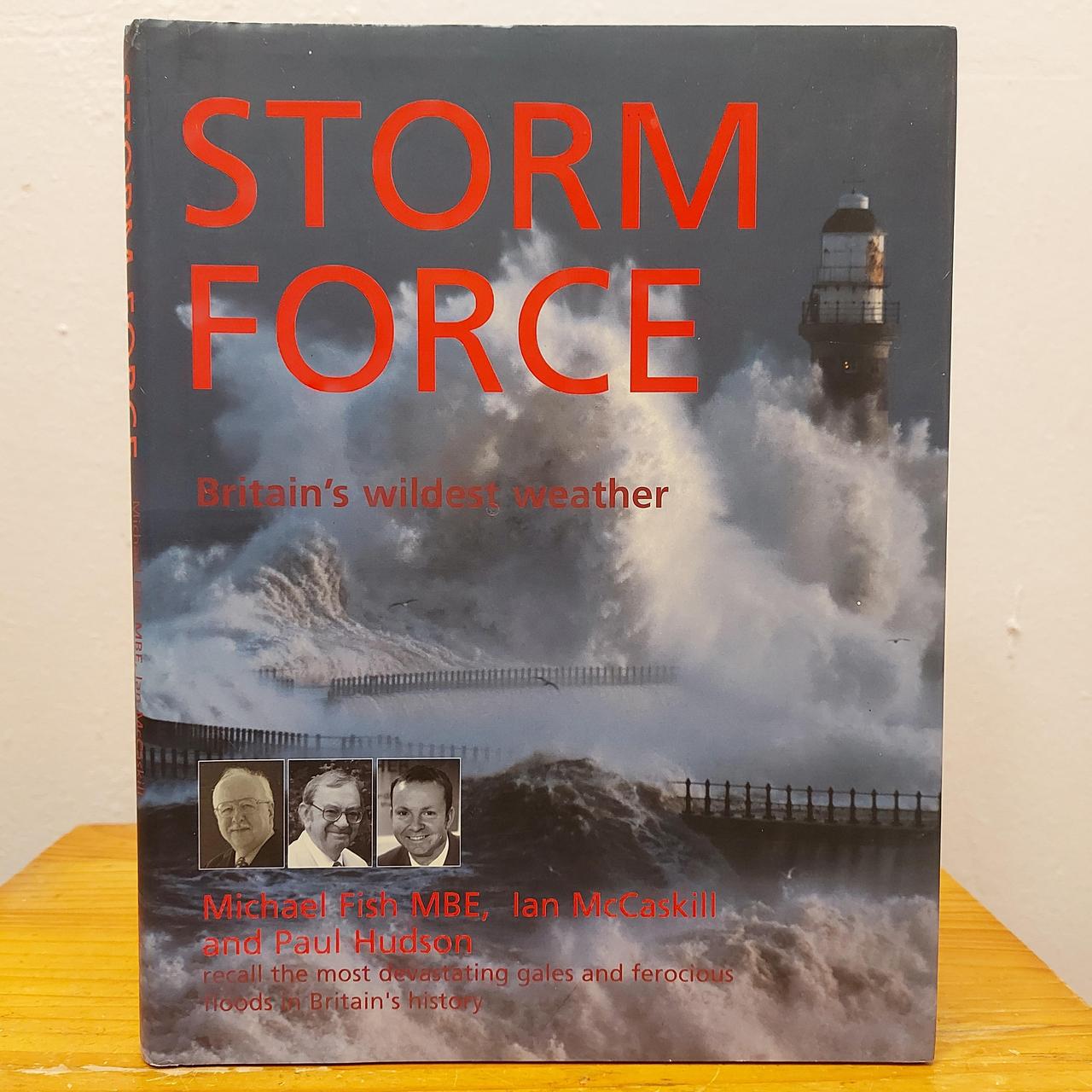 STORM FORCE - BRITAINS WILDEST WEATHER hardback... - Depop