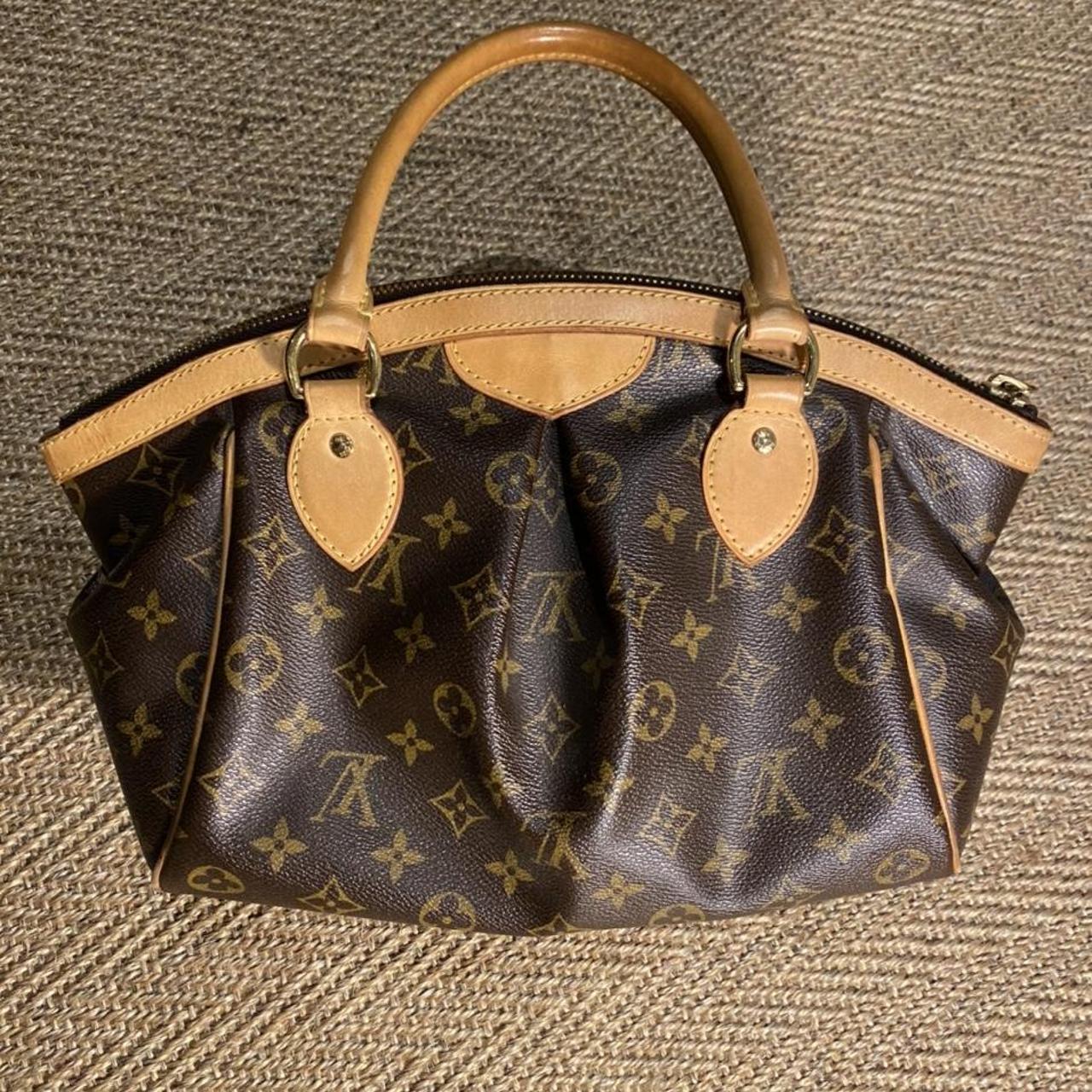 Louis Vuitton Women's Brown and Tan Bag | Depop