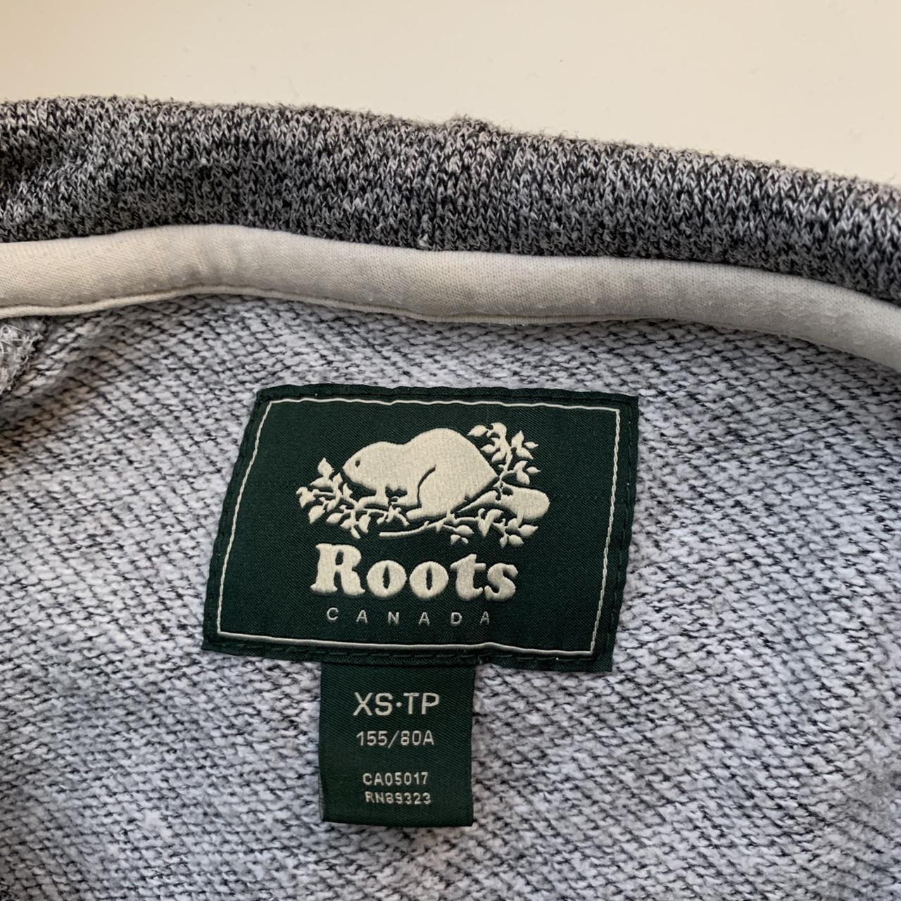 Roots heather grey hoodie Size XS FREE SHIPPING no... - Depop