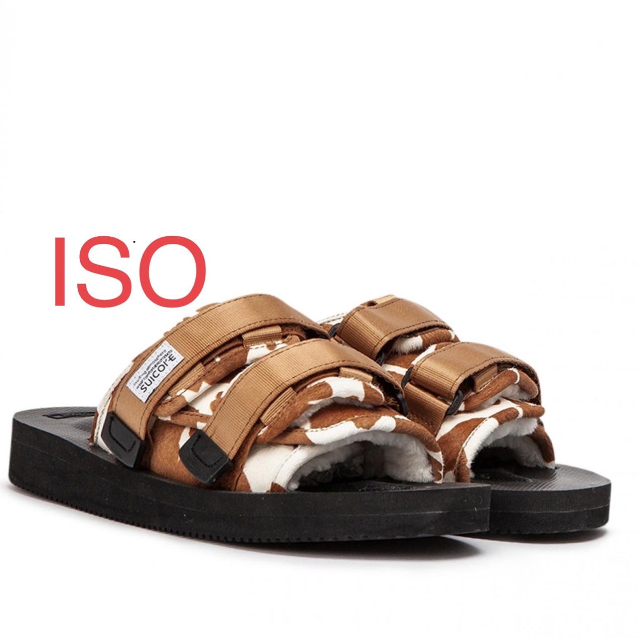 ISO suicoke cow moto slides in men’s size 5 or 6!... - Depop