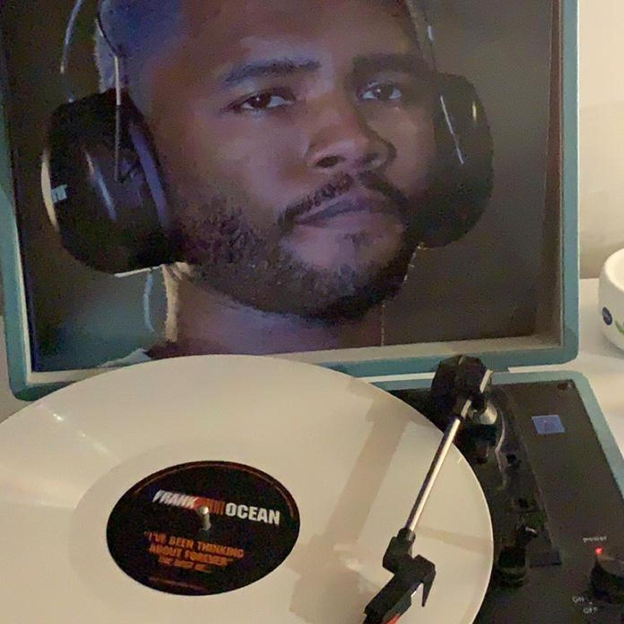 More pics of frank ocean record check original... - Depop