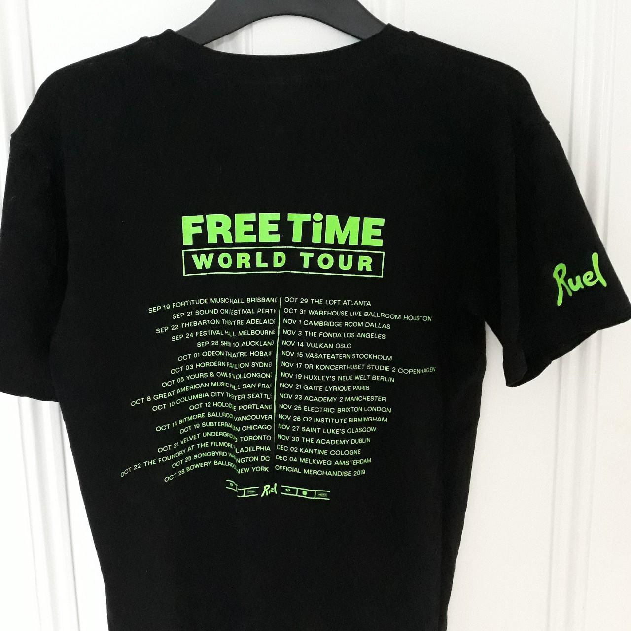 Ruel 2019 tour merch oversized tee in unisex size S... - Depop