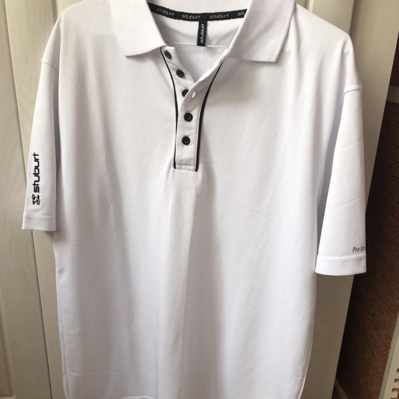 Mens Stubert golf polo shirt Great condition Size... - Depop