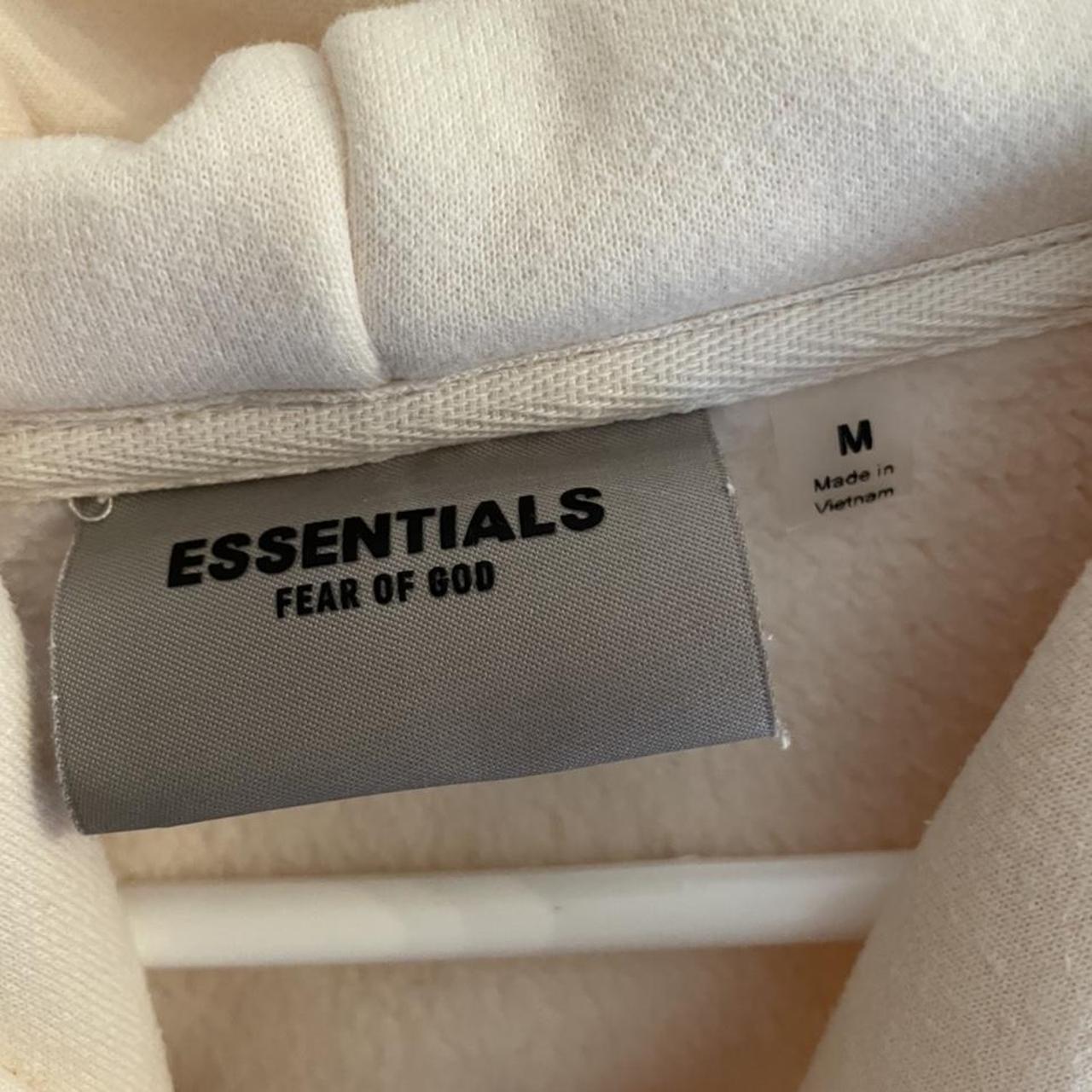 ESSENTIALS FEAR OF GOD HOODIE. authentic essentials... - Depop