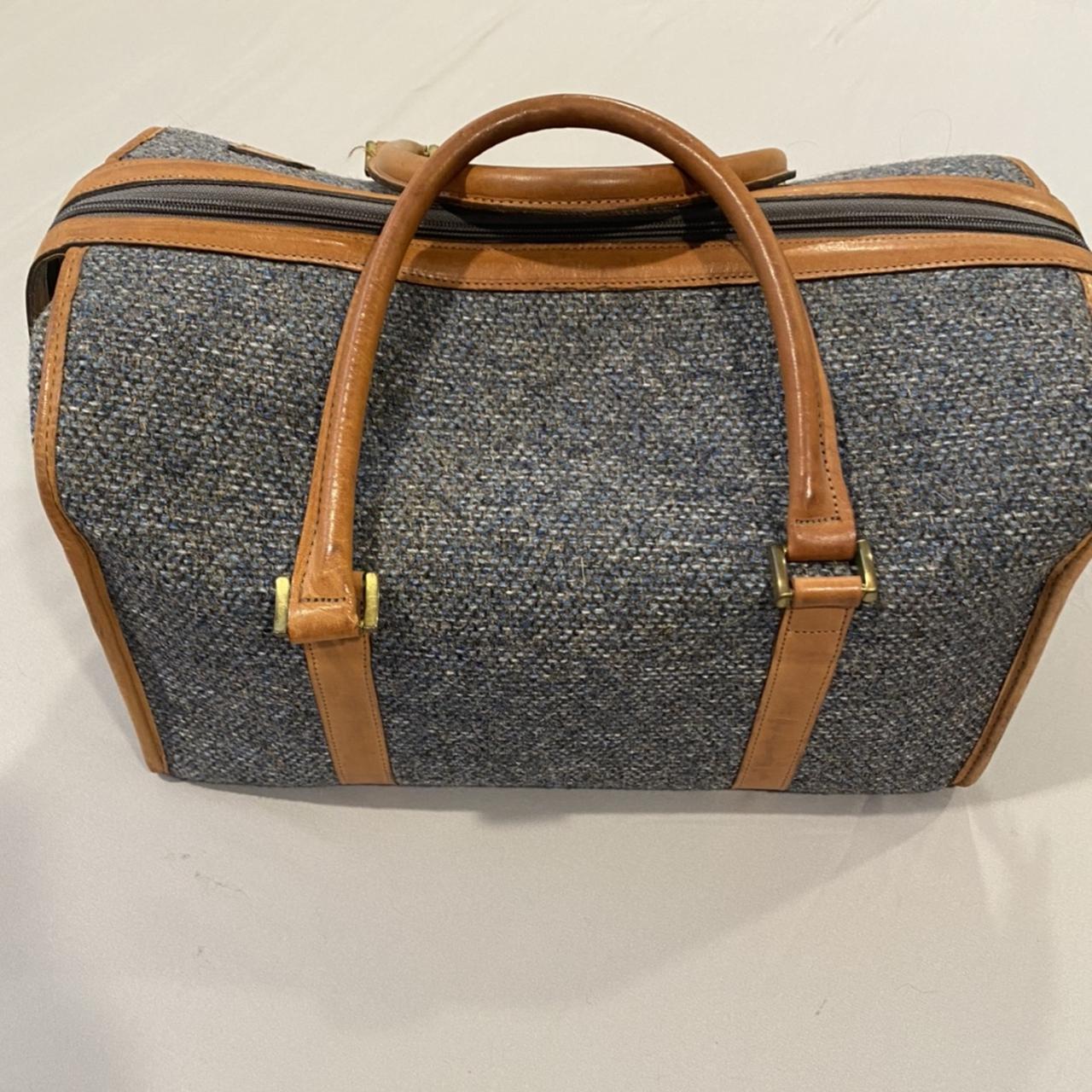 Vintage Hartman Tweed Luggage Travel Bag #luggage... - Depop
