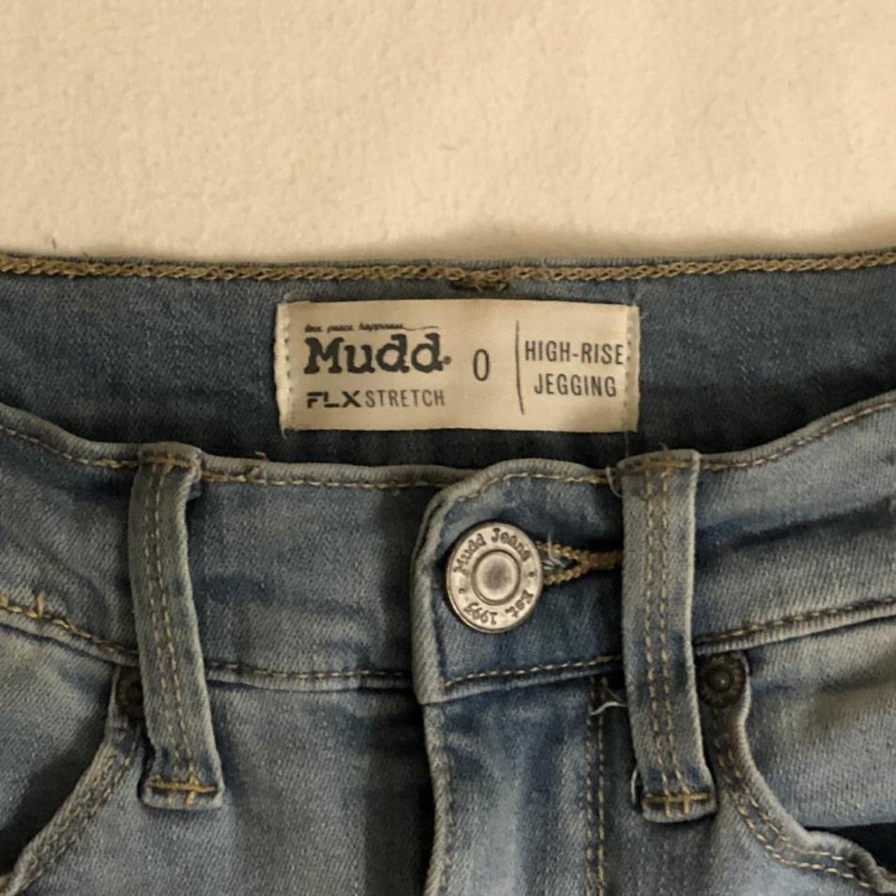 ripped skinny jeans by “Mudd Clothing” worn about 3... - Depop