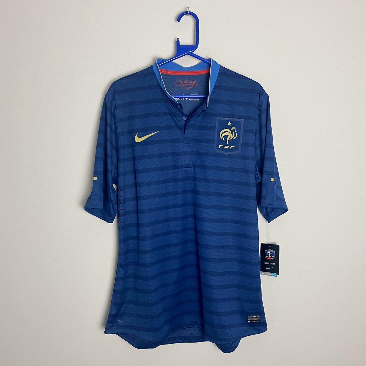 BNWT France Player Issue Home Football Shirt... - Depop