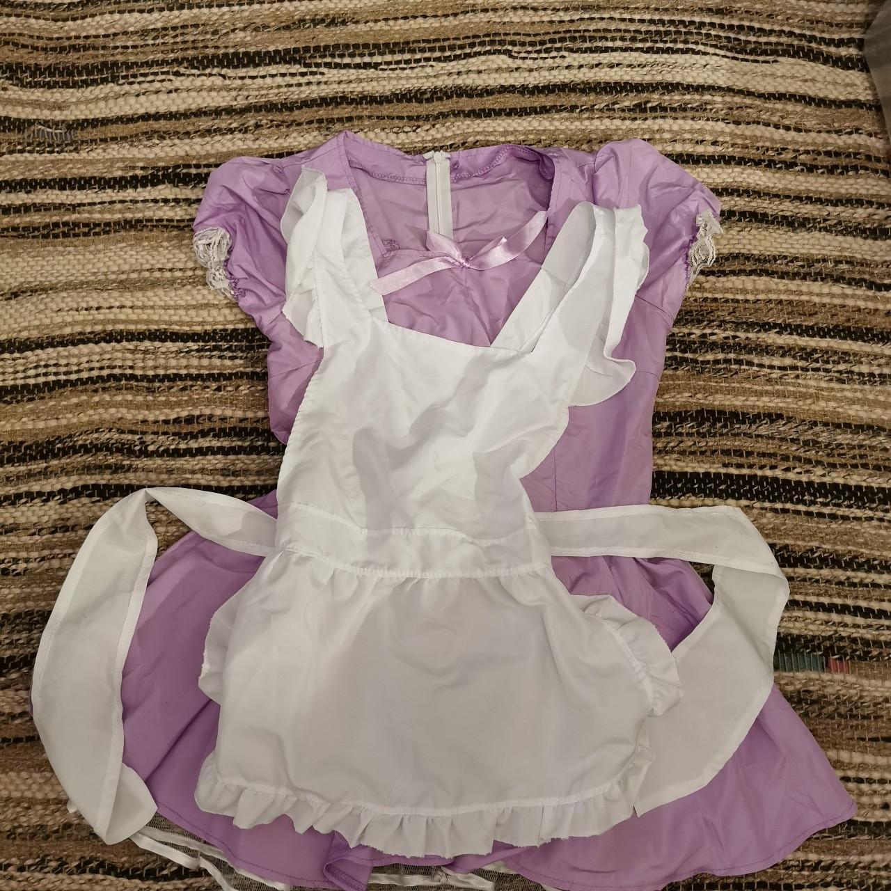 Unbranded Purple Maid Dress Would Fit A Uk Size 10 Depop