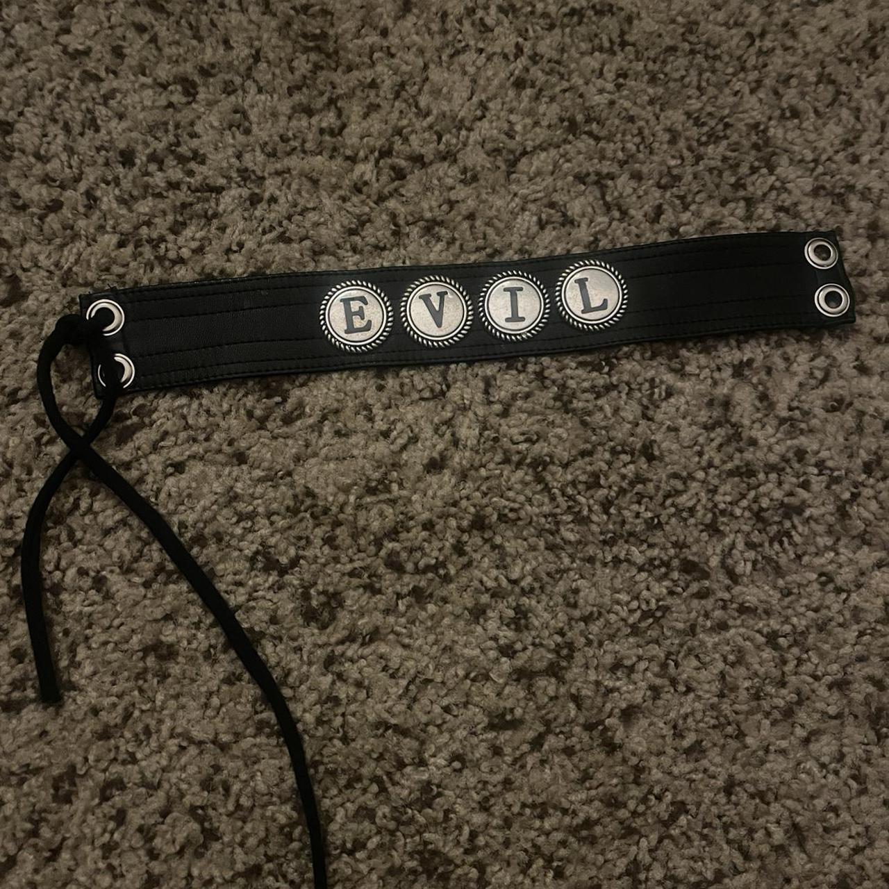 Raven Curse Shop Evil Choker From Toxic Vision’s... - Depop