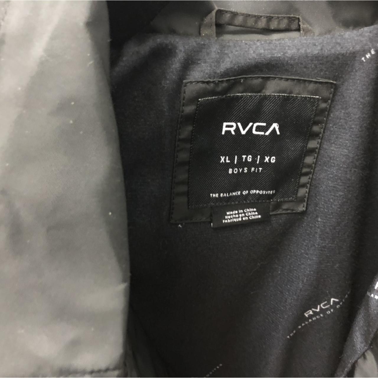 Brand new RVCA lined windbreaker. Never worn. Youth... - Depop