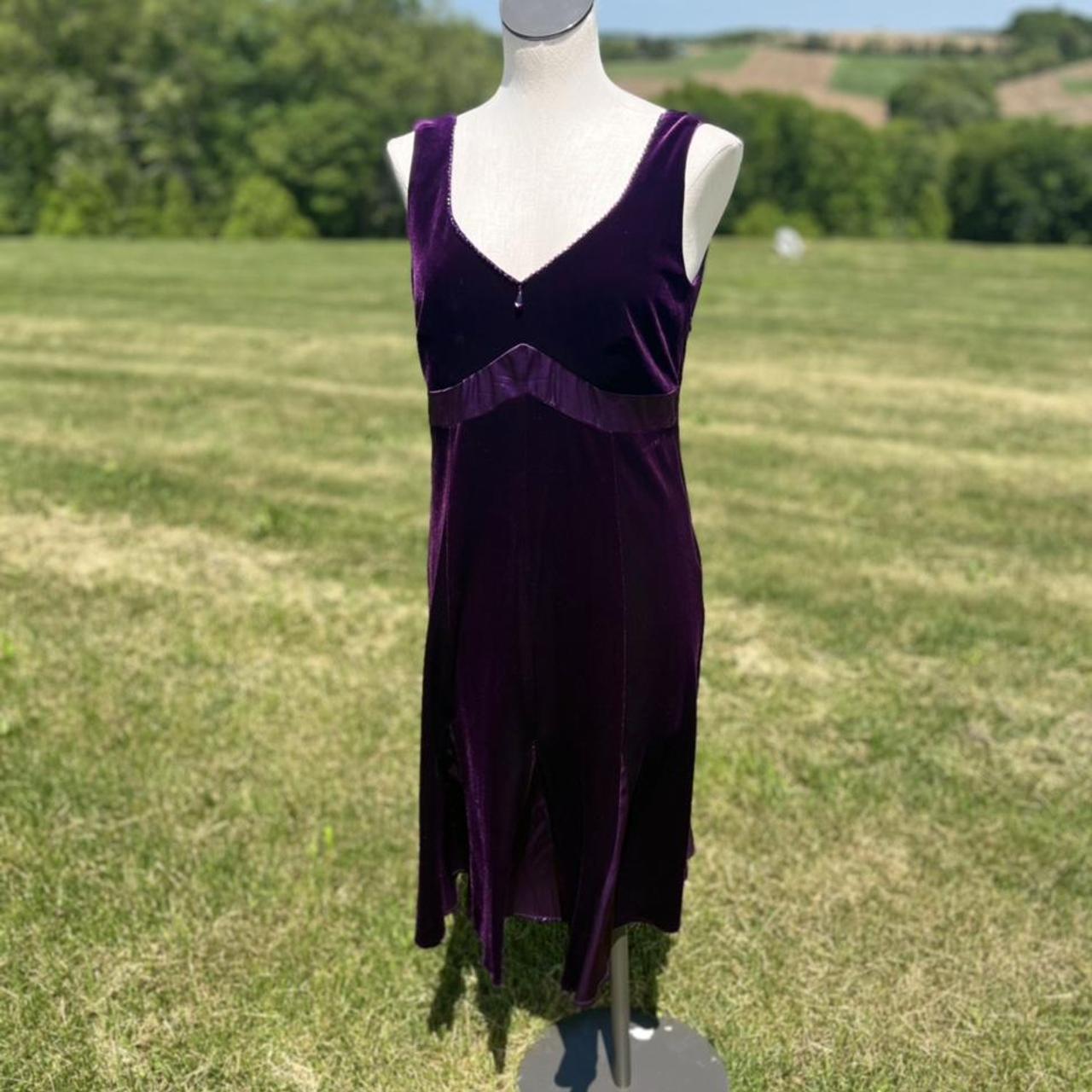 Robbie Bee Women's Purple Dress | Depop