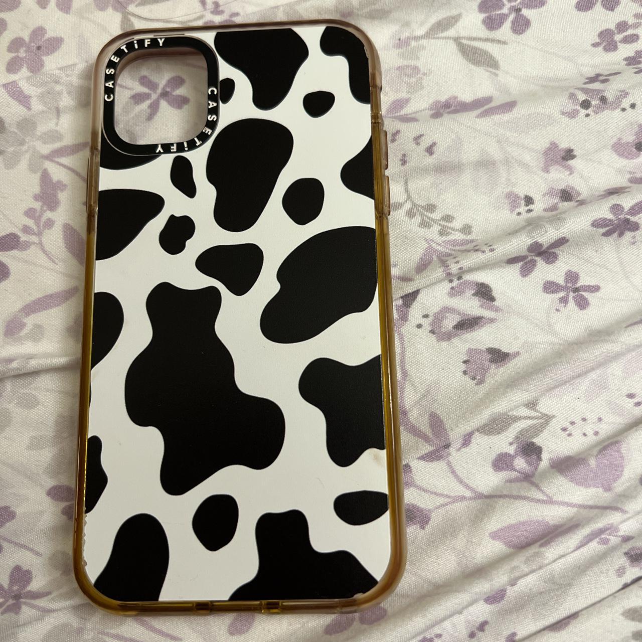 Casetify Cow Print Case for iphone 11 - Depop