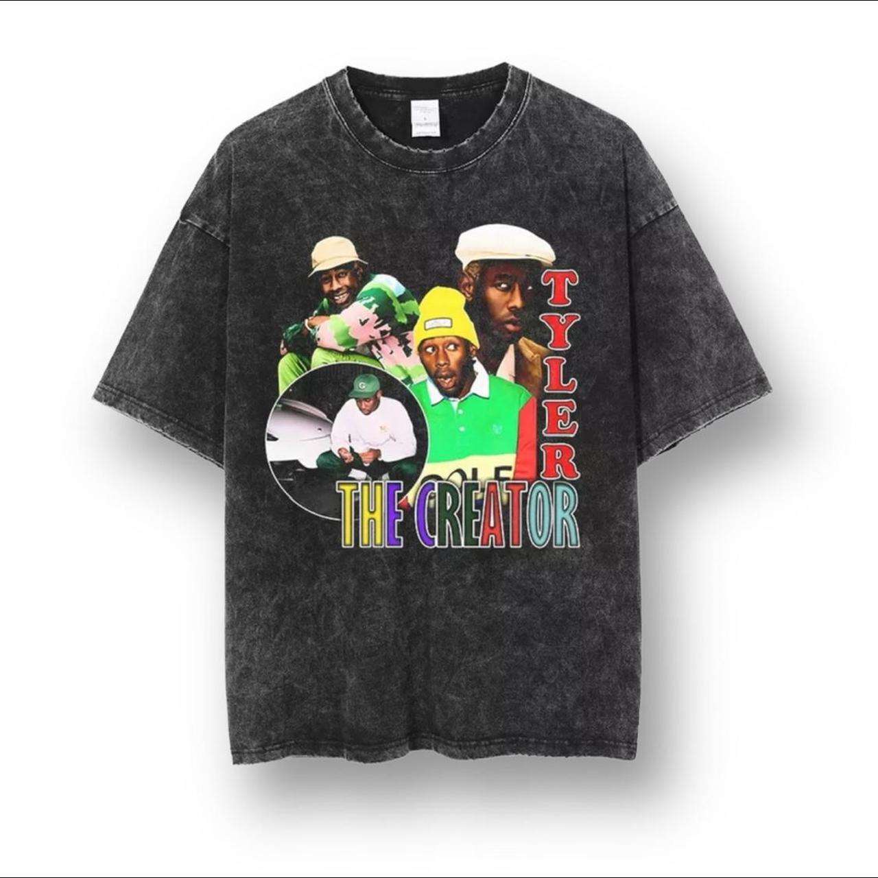 TYLER THE CREATOR GRAPHIC T-SHIRT 100%... - Depop
