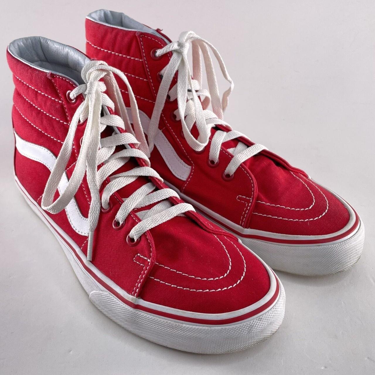 VANS Off The Wall High Top Skate Shoes Men Size 9... - Depop