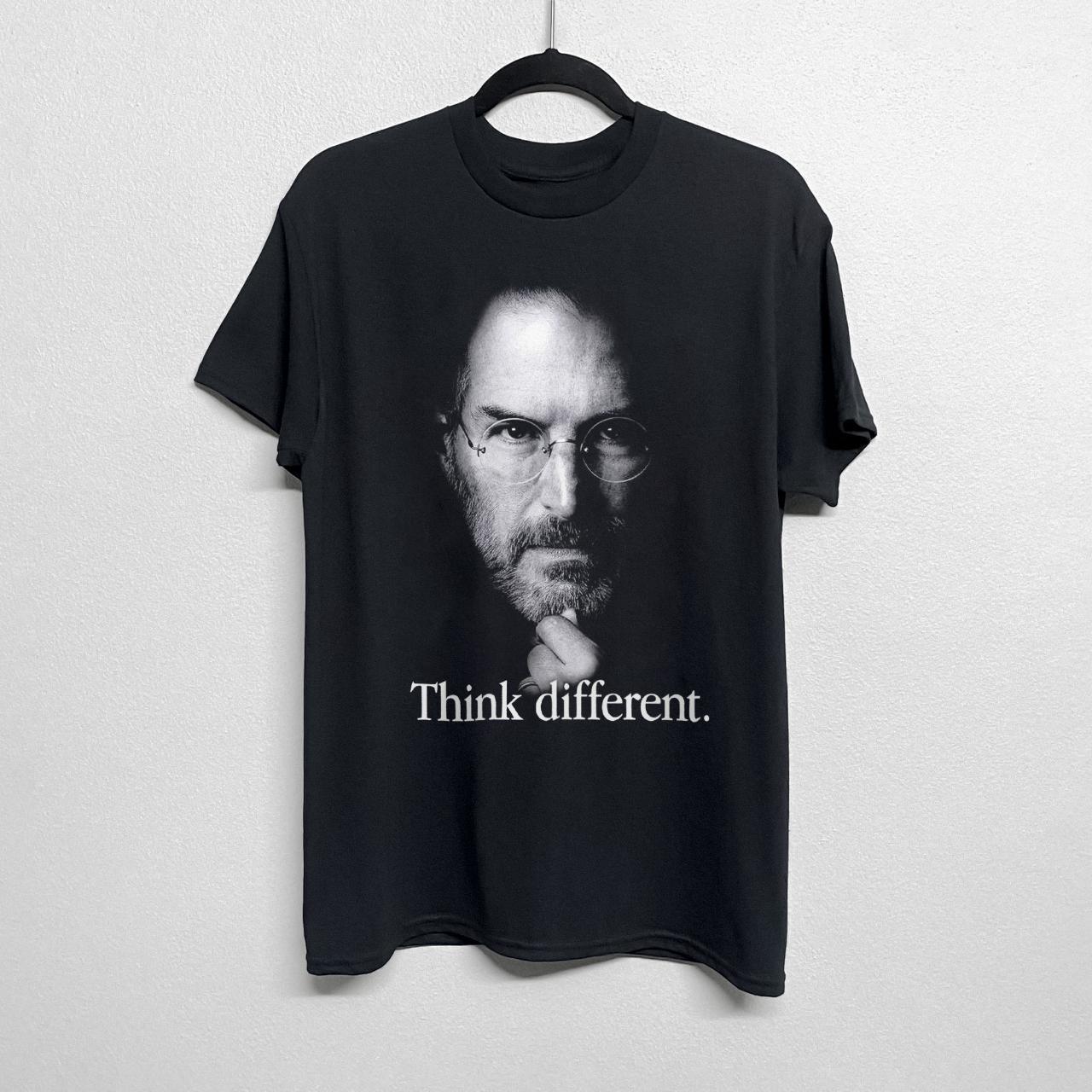 Steve Jobs Think Different Apple T-Shirt. An... - Depop