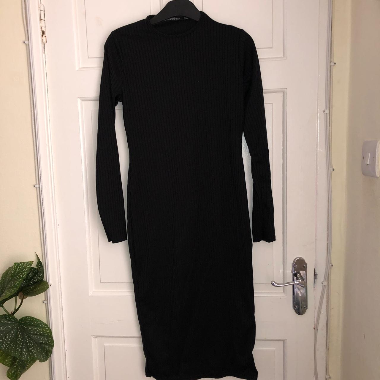 Boohoo Women's Black Dress | Depop